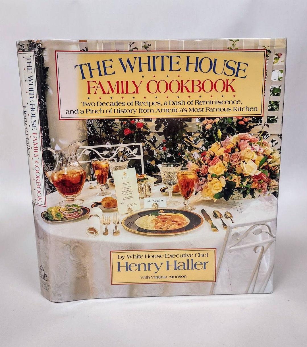 Signed White House Family Cookbook: Henry Haller, First Edition 1987 - Etsy