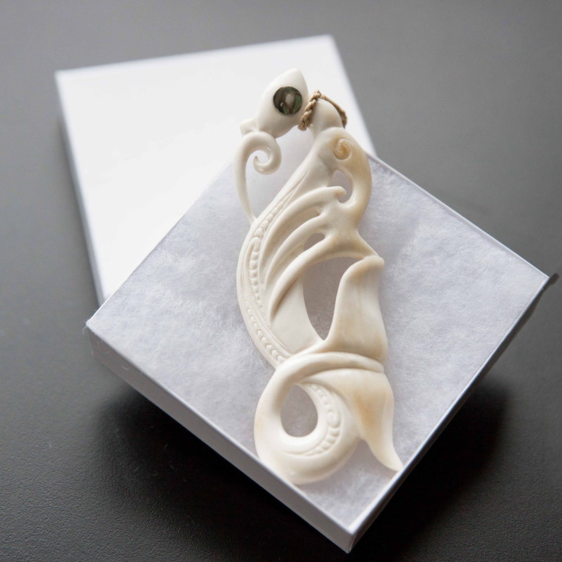 Bone Pendant - Etsy