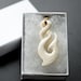 Maori Polynesian Bone Pendant With Adjustable Rope Necklace - Etsy