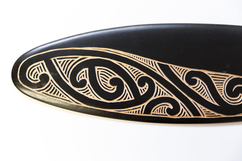 Polynesian Surfboard Carved Maori Designs | Etsy