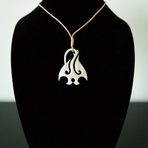 Stingray Bone Pendant With Adjustable Rope Necklace - Etsy