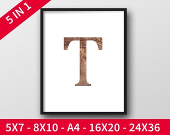 Monogram letter t | Etsy