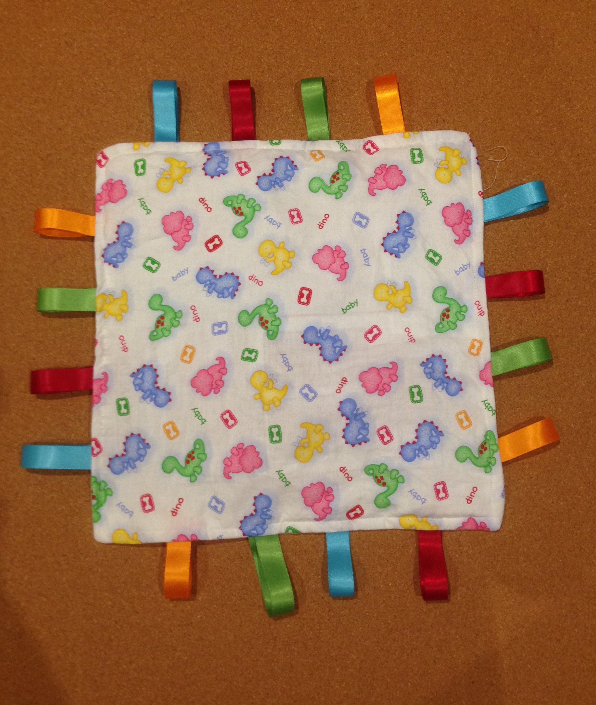 Personalised Embroidered Baby Taggie Blanket,security Blanket - Etsy ...