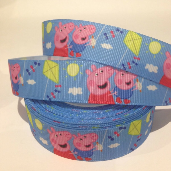 Peppa Pig Ribbon - Etsy