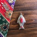 Massive Coral Pendant, Fish Pendant Necklace, Kazakh Necklace, Afghan ...