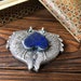 Lapis Lazuli Fish Pendant, Berber Fish Ethnic Pendant, Bohemian Style ...