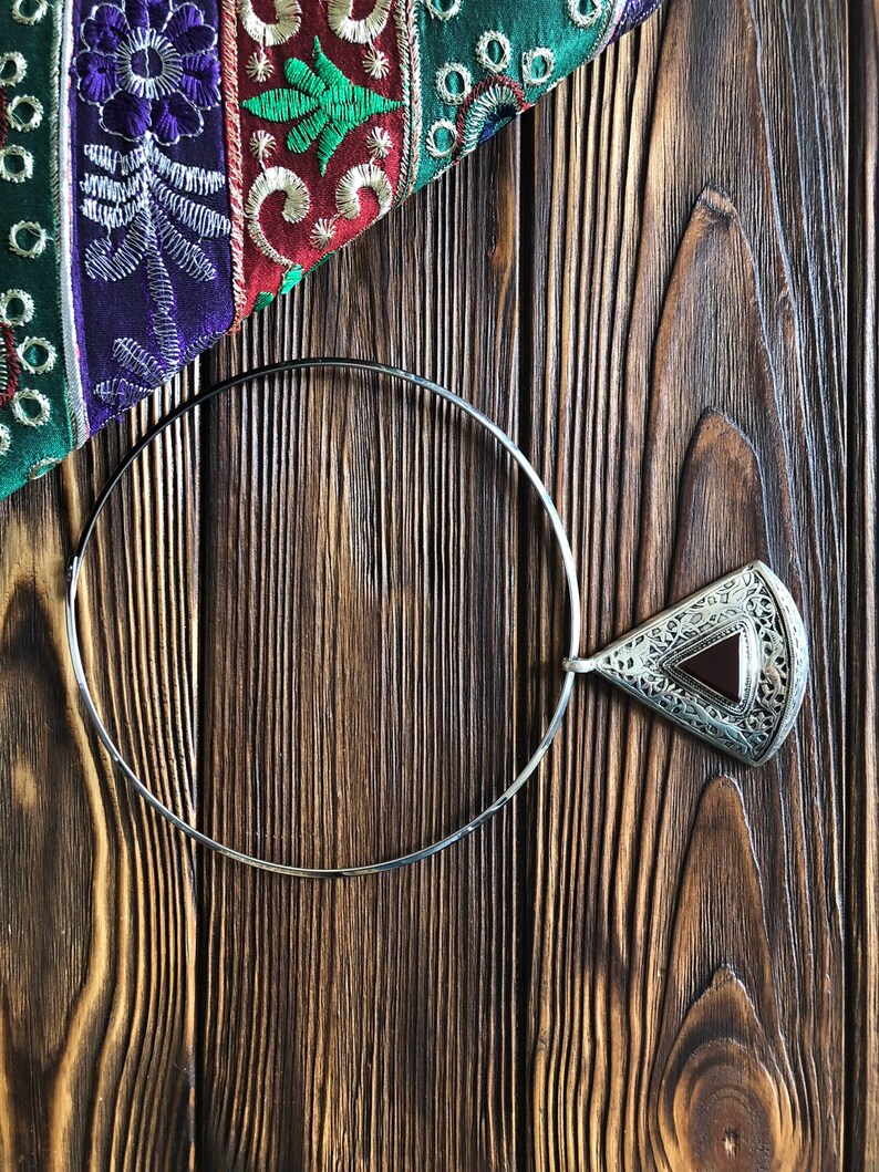 Berber Amulet Pendant Nomadic Carnelian Medallion Kuchi - Etsy