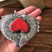 Massive Vintage Red Coral Fish Pendant Berber Amulet - Etsy