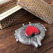 Massive Vintage Red Coral Fish Pendant Berber Amulet - Etsy