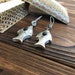 Berber Fish Amulet Earrings Afghan Animal Black Kuchi - Etsy