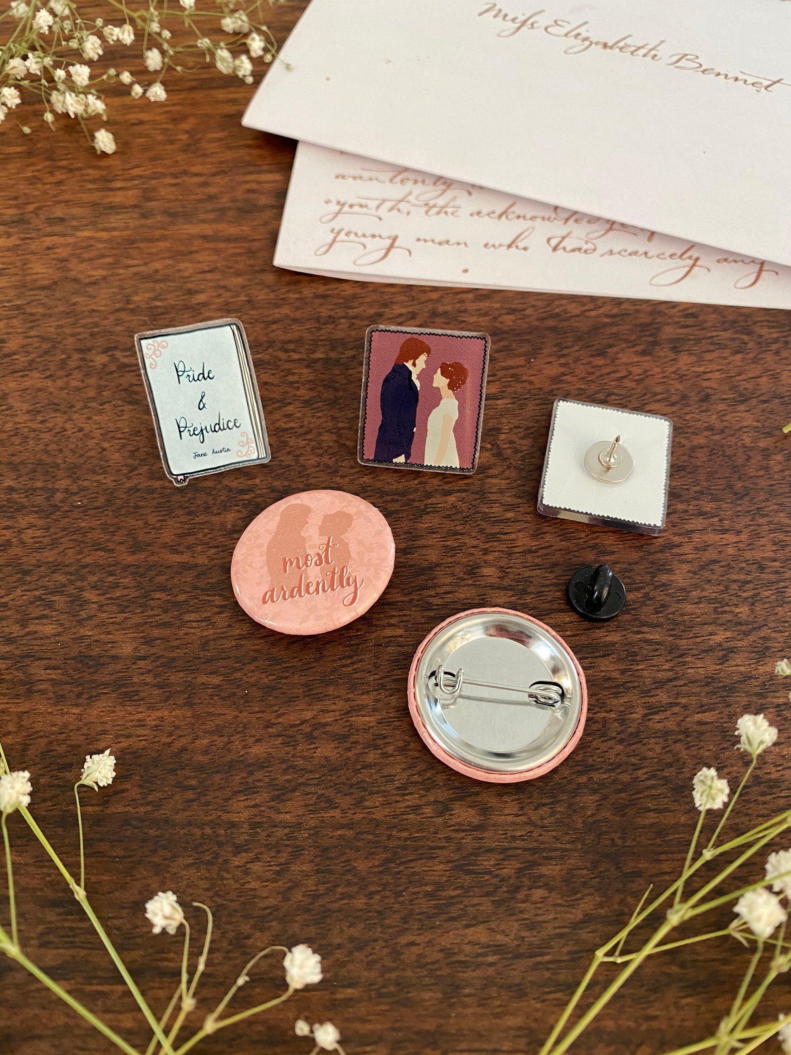 Pride and Prejudice Sticker Pack Pride and Prejudice Mr. - Etsy