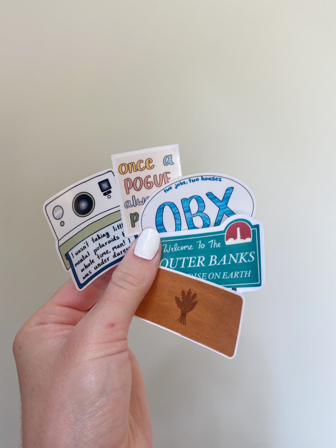 Outer Banks Sticker Collection, Outer Banks Stickers, OBX, OBX Stickers ...