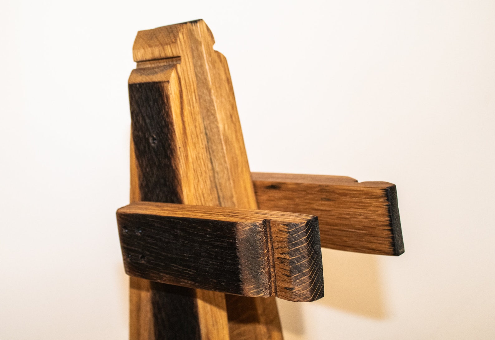 Hand Crafted Oak Scotch Whisky Barrel Stave Freestanding - Etsy