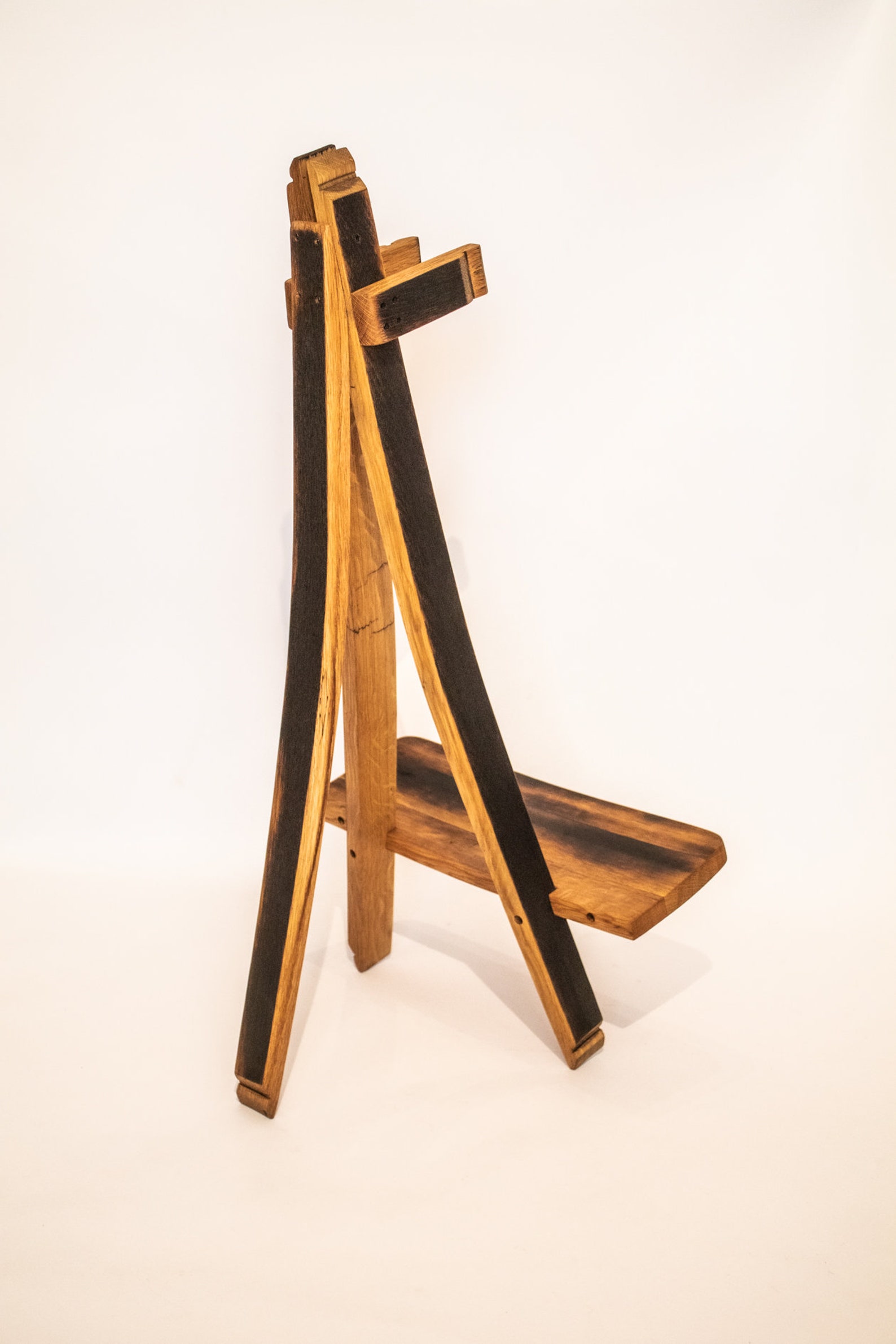 Hand Crafted Oak Scotch Whisky Barrel Stave Freestanding - Etsy