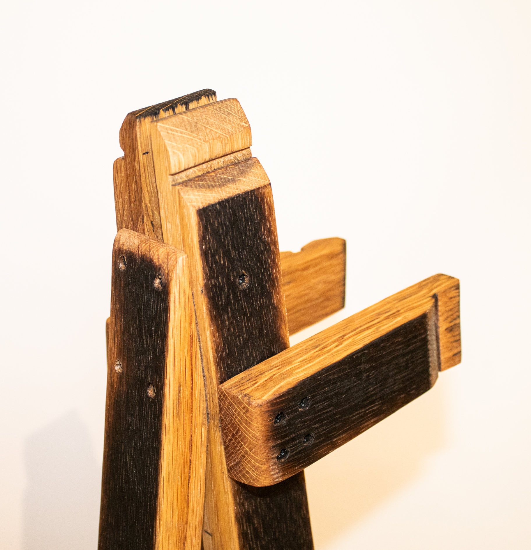 Hand Crafted Oak Scotch Whisky Barrel Stave Freestanding - Etsy