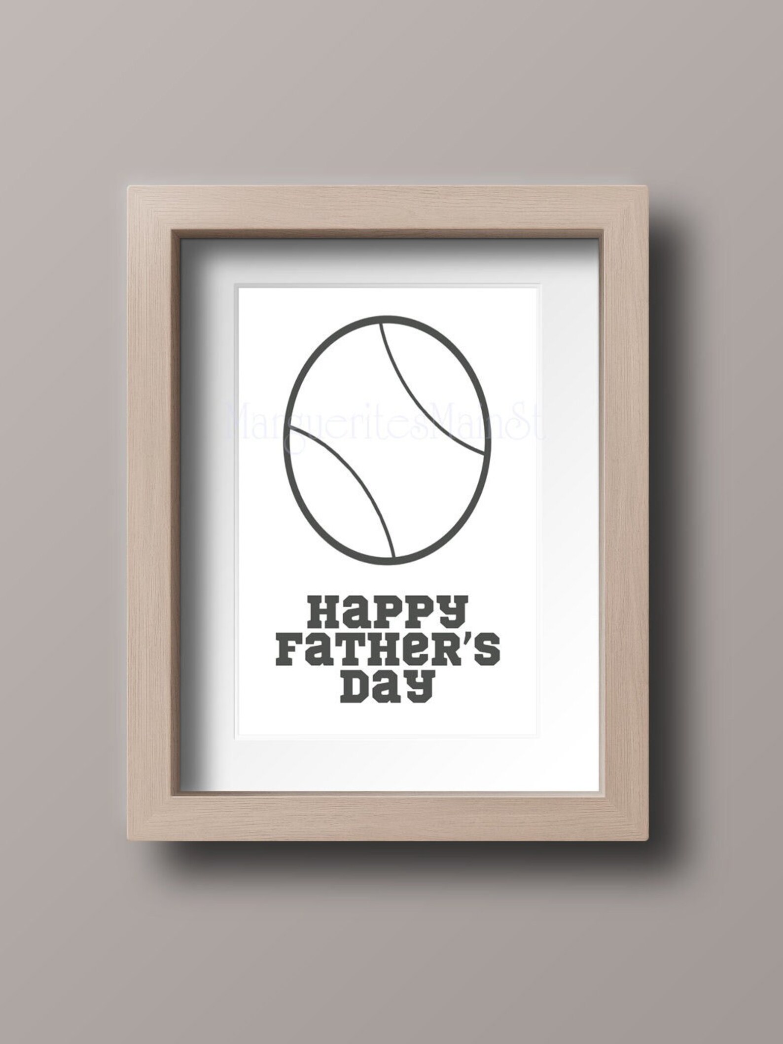 DIY Baseball Fingerprint Art Baseball Father's Day Gift - Etsy