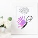 DIY Birthday Gift From Kids for Grandma Butterfly Handprint INSTANT ...