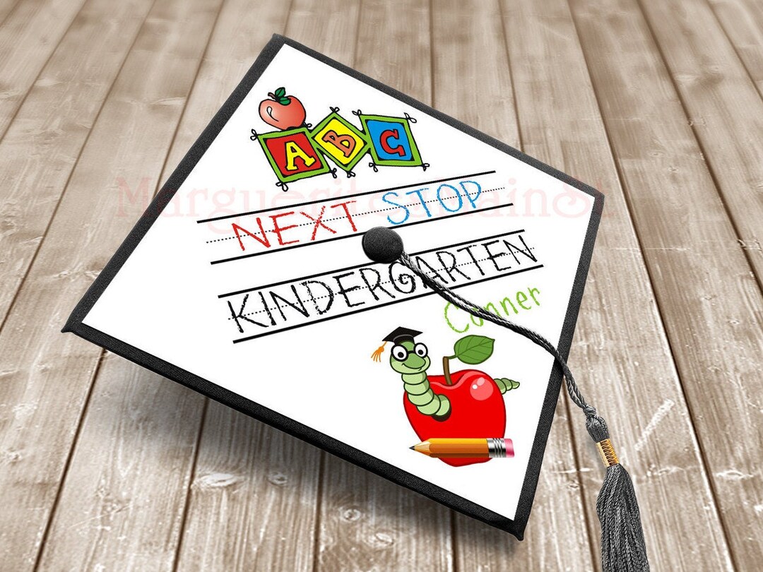 Personalized Graduation Cap Topper - Download Printable - Custom Kids ...