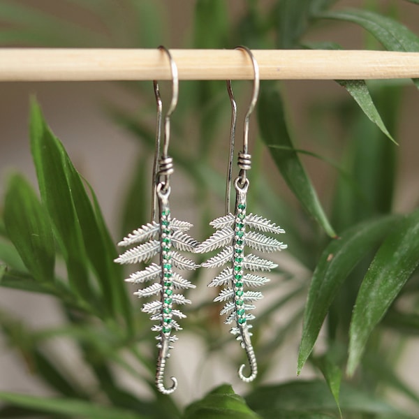 Fern Earrings - Etsy