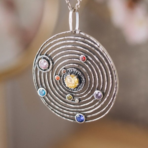 Solar System Jewelry - Etsy
