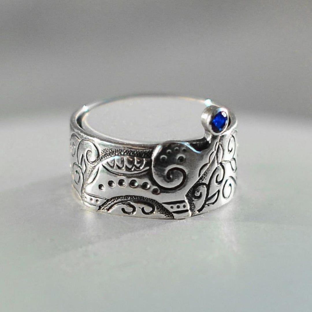 Baby Elephant Ring, Sterling Silver, Oringo Nature Jewelry, Wildlife ...