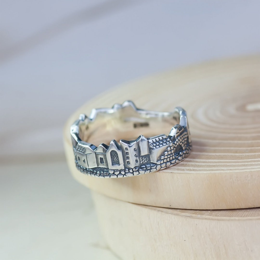 Old Town Ring, Sterling Silver, Oringo Fantasy Jewelry, Made in Kharkiv ...