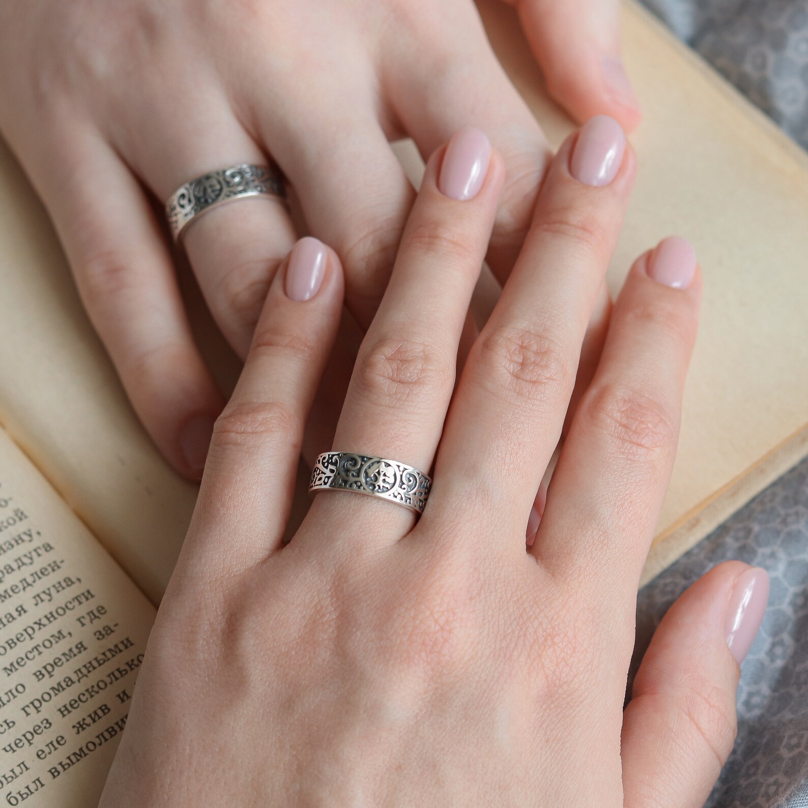 Four Elements Earth Ring, Sterling Silver, Oringo Celtic Jewelry, Made ...