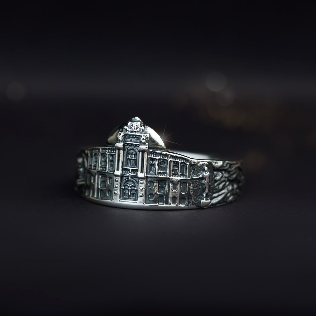 Odessa Opera House Ring Sterling Silver Oringo Ukrainian - Etsy