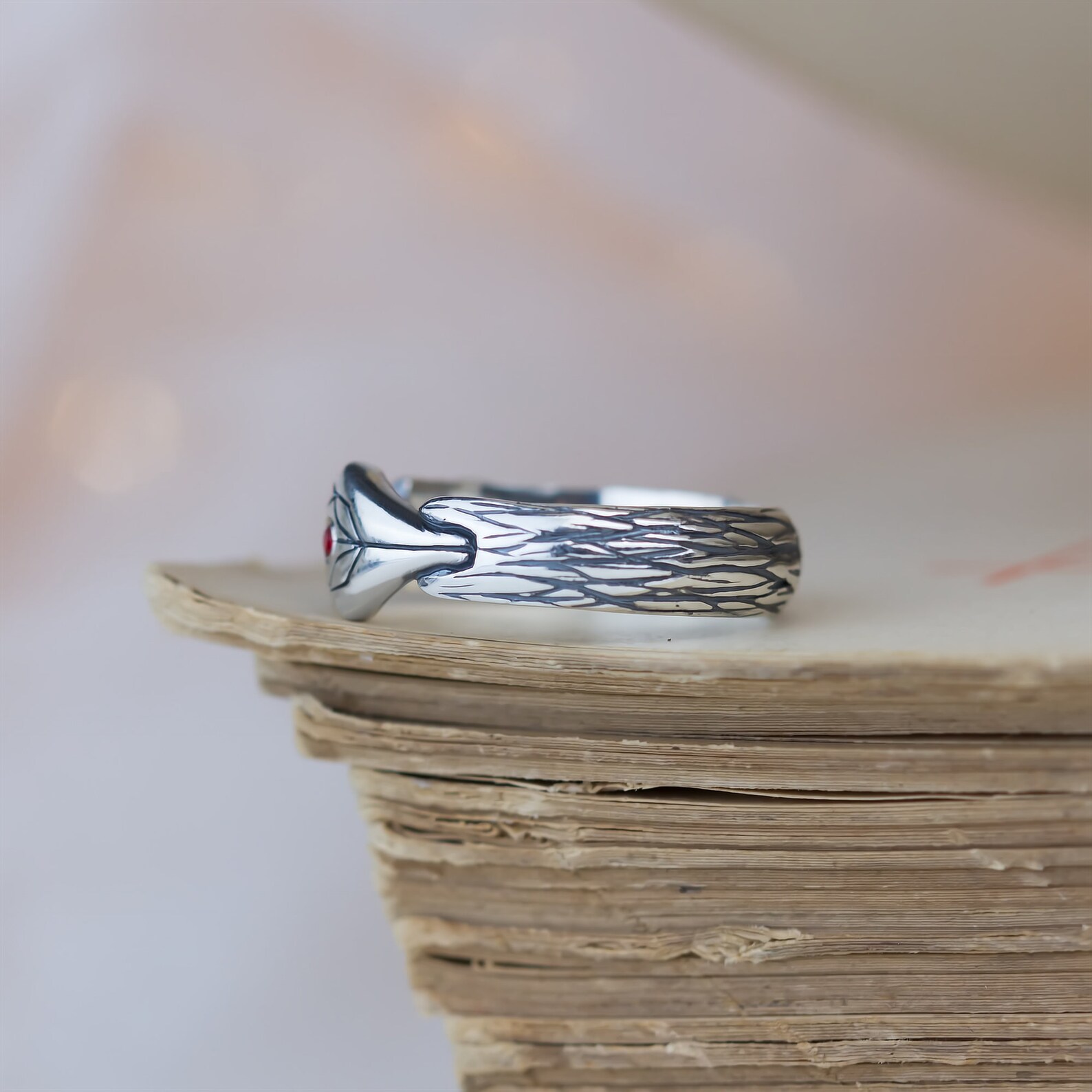 Fountain Pen Ring Inspired by William Shakespeare Sterling - Etsy