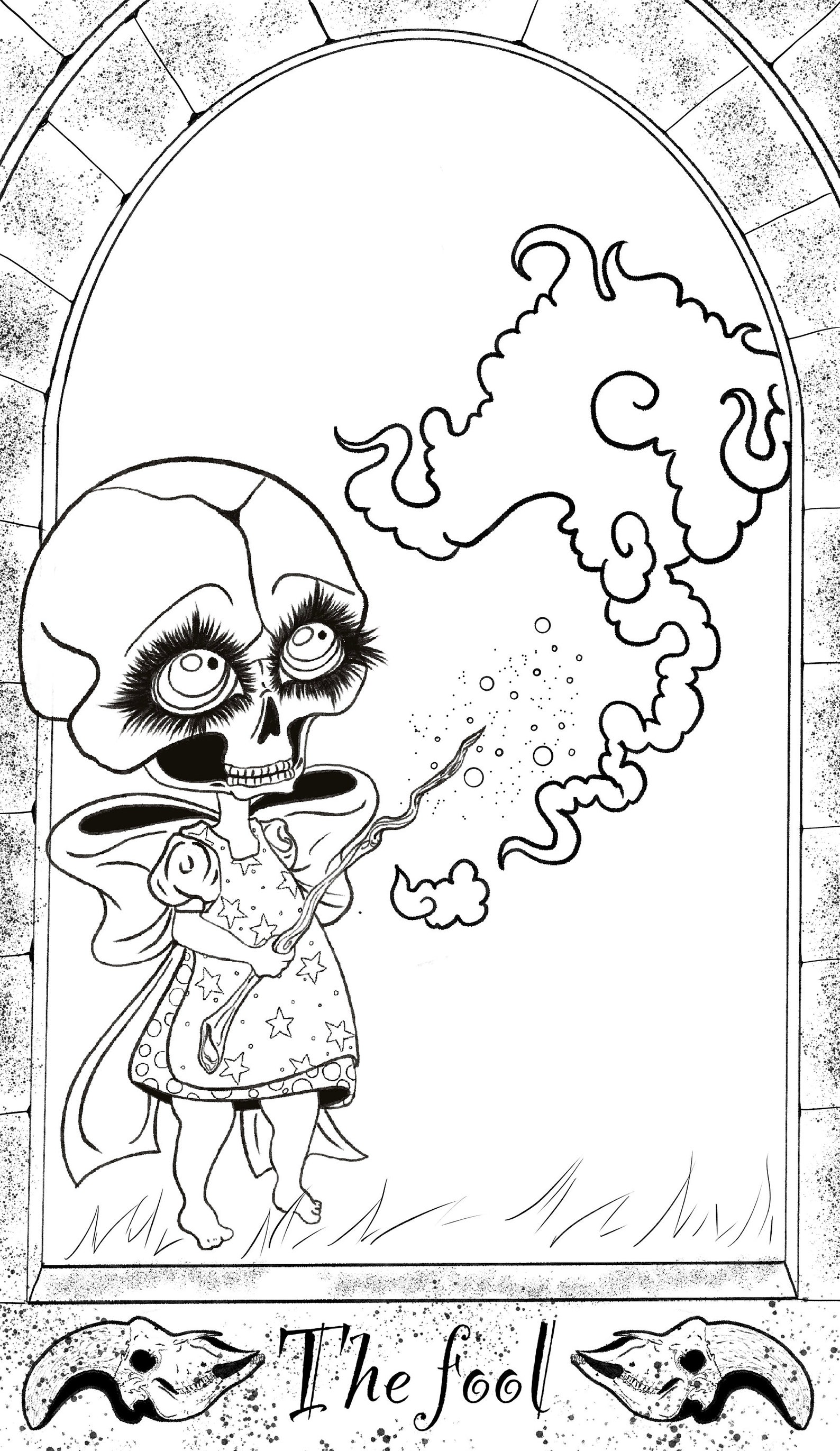 Tarot Card Coloring Sheets Coloring Pages