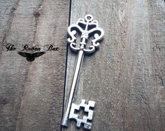 Crown Key Pendant | Etsy