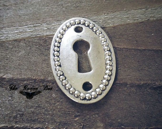 Keyhole Pendant Keyhole Connector Keyhole Link Lock Pendant Keyhole ...