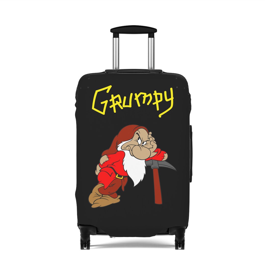 Grumpy Luggage Cover - Etsy