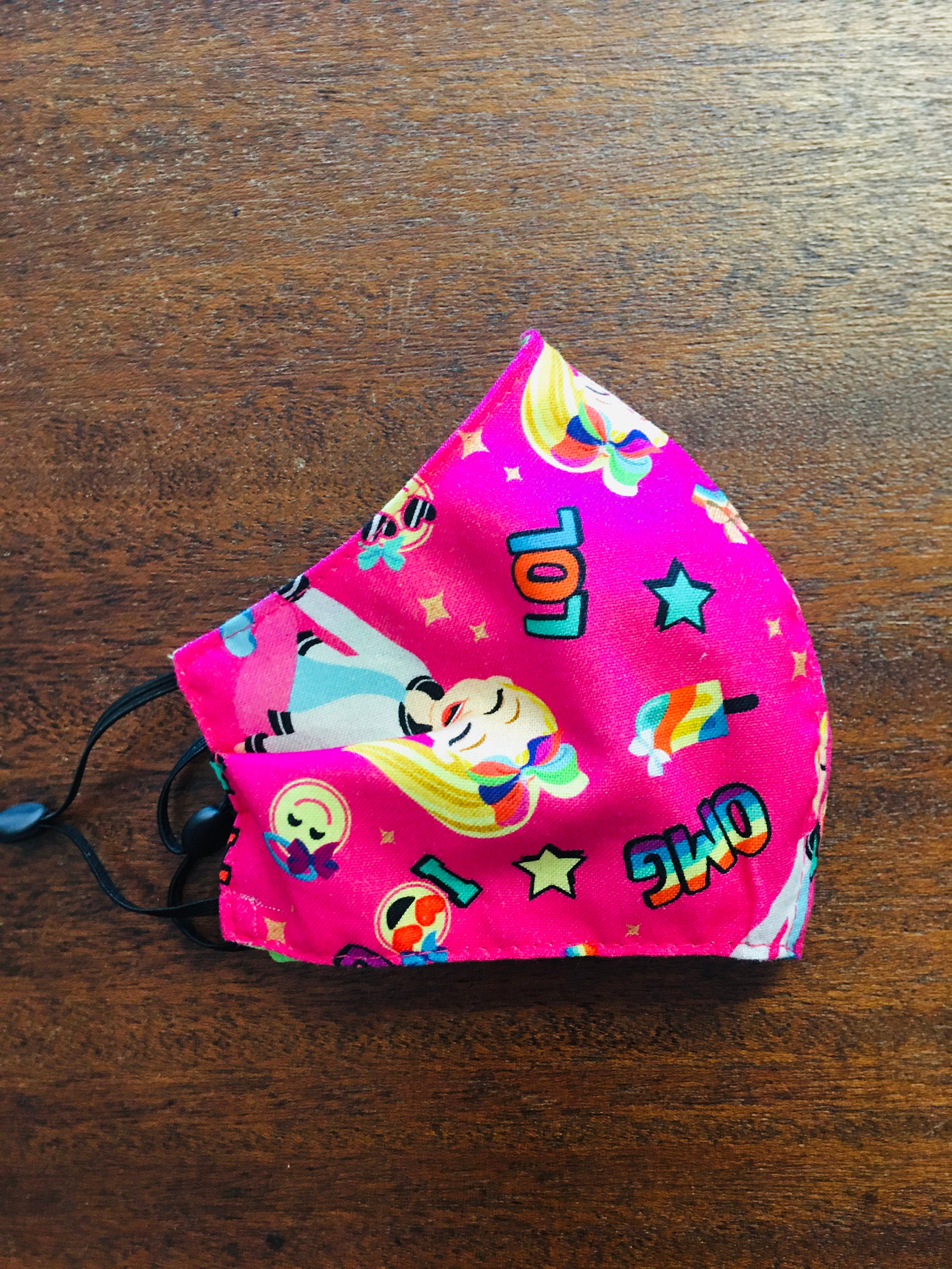 Jojo Siwa en pink Face Mask OMG Face Mask Pink Face Mask | Etsy