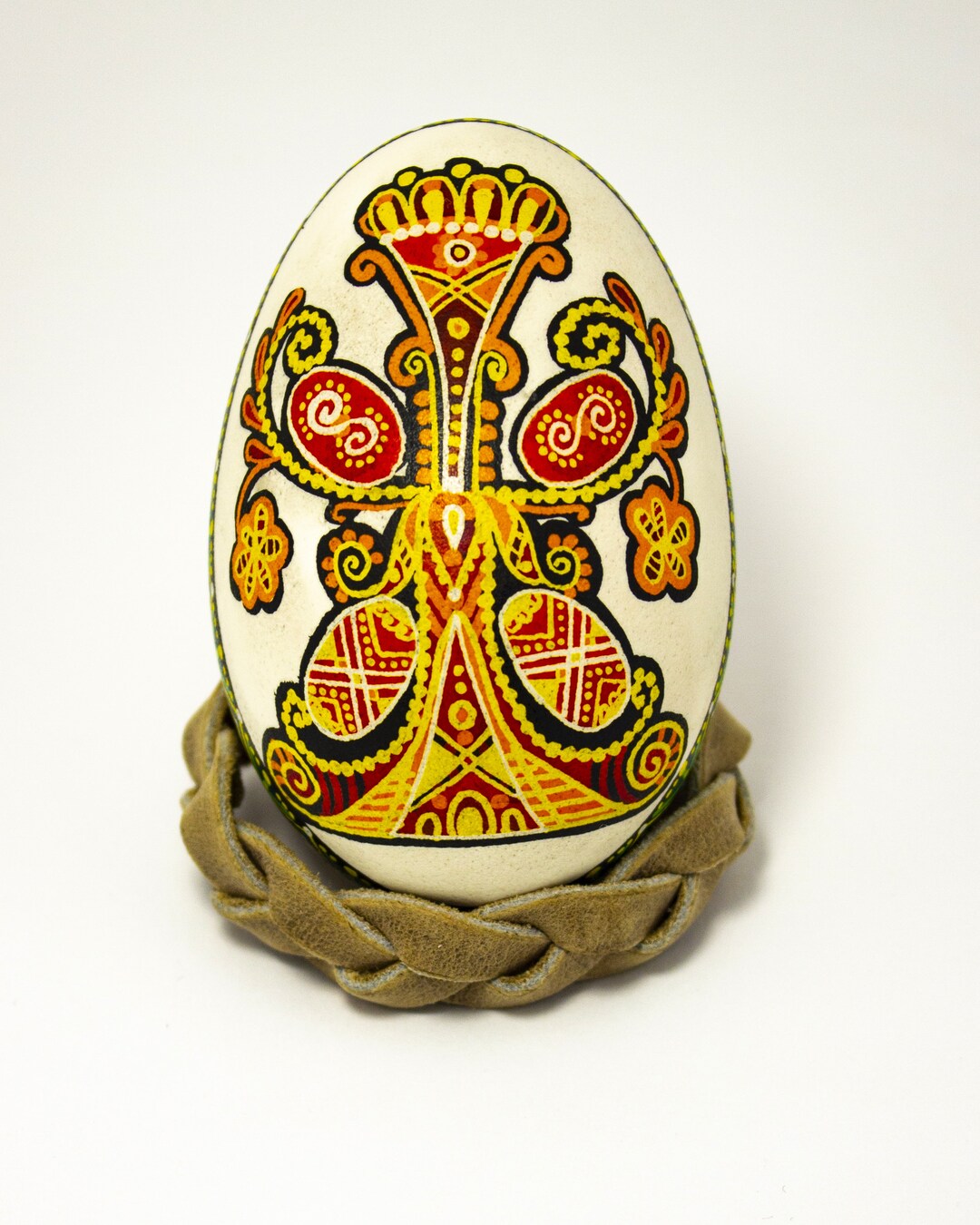 Bereginya Goose Egg Ukrainian Hand Painted Easter Egg Gift - Etsy