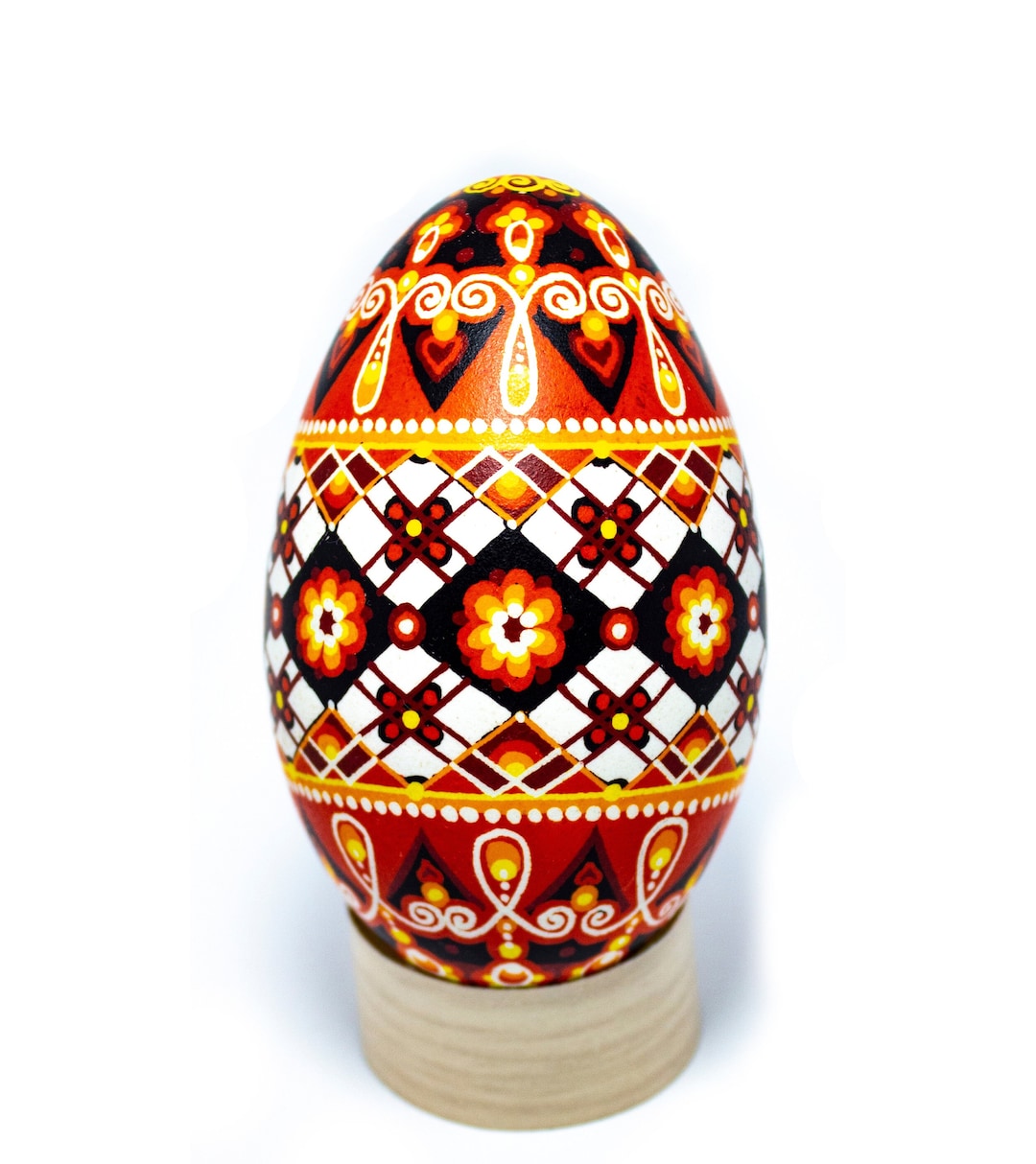 Pysanka Ukrainian Easter Egg Gifts, Goose Pysanky Eggs Easter Ornaments ...
