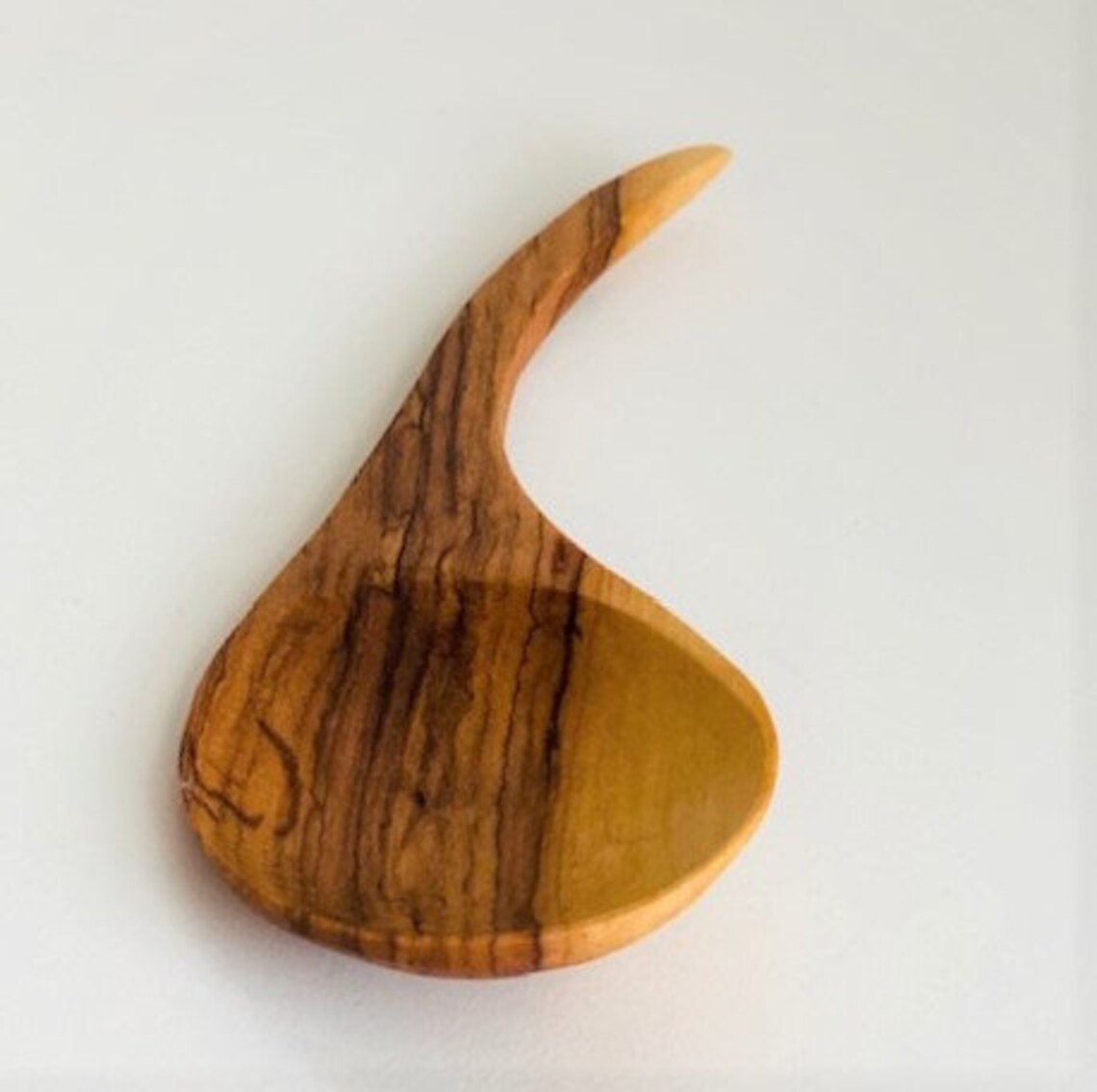 Gourd Spoon Wild Olive Wood Kenya Serving Utensil | Etsy