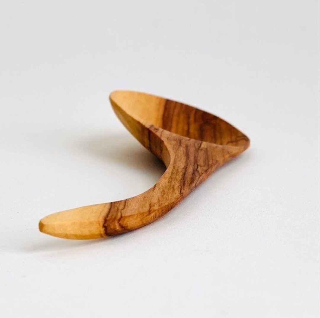 Gourd Spoon Wild Olive Wood Kenya Serving Utensil - Etsy