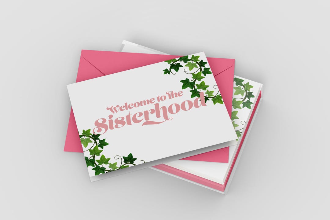 Sorority Greeting Cards | Welcome to the Sisterhood | Alpha Kappa Alpha ...