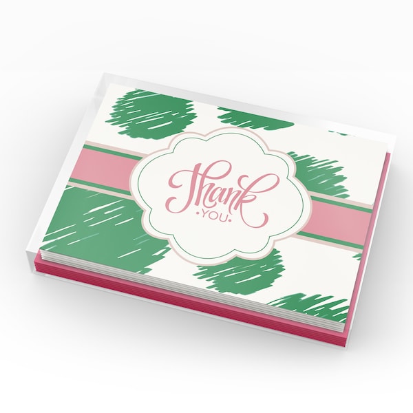 Alpha Kappa Alpha Thank You Cards - Etsy