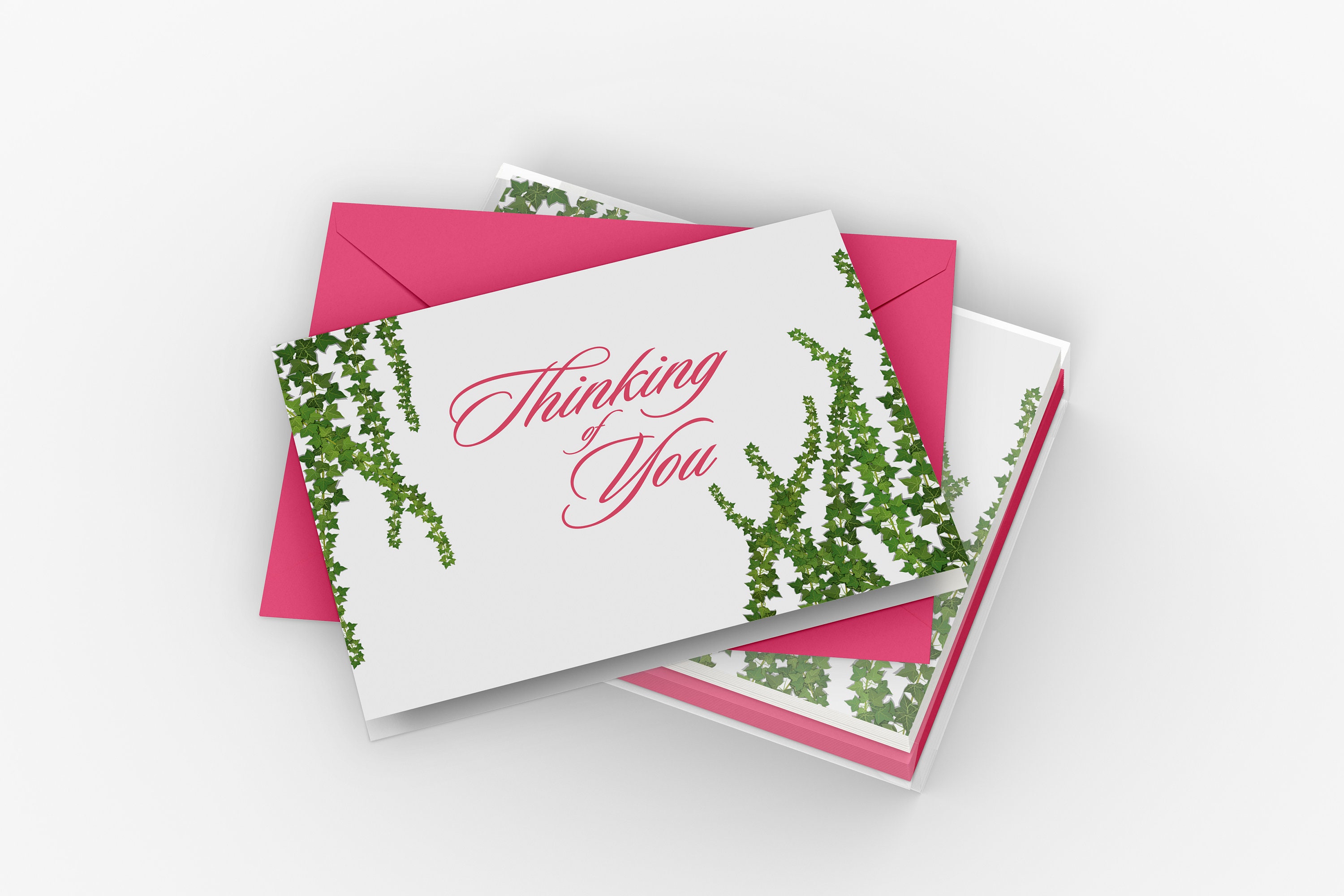 Sorority Greeting Cards Thinking of You Alpha Kappa Alpha | Etsy