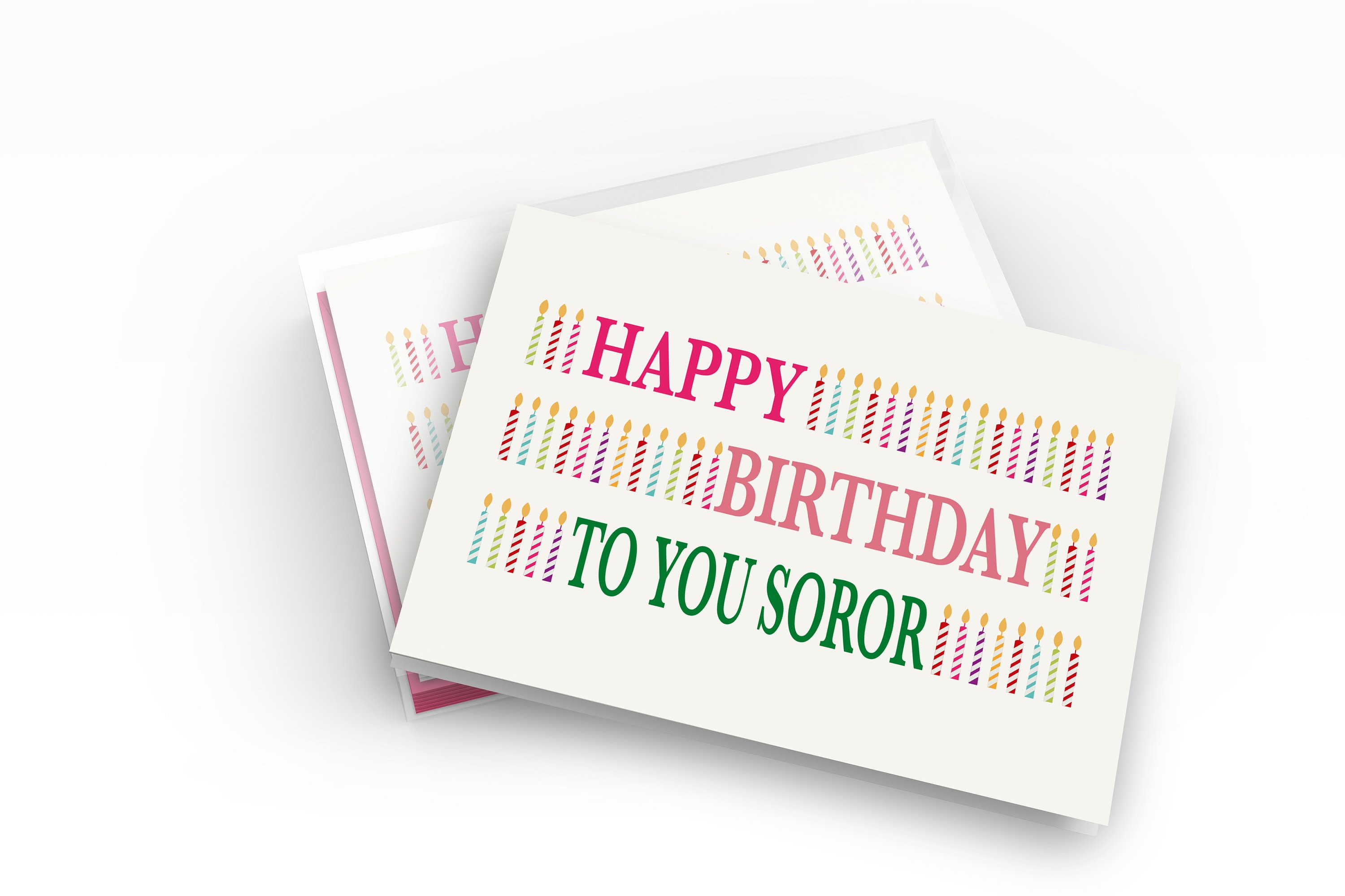 Sorority Greeting Cards Happy Birthday Soror Alpha Kappa - Etsy