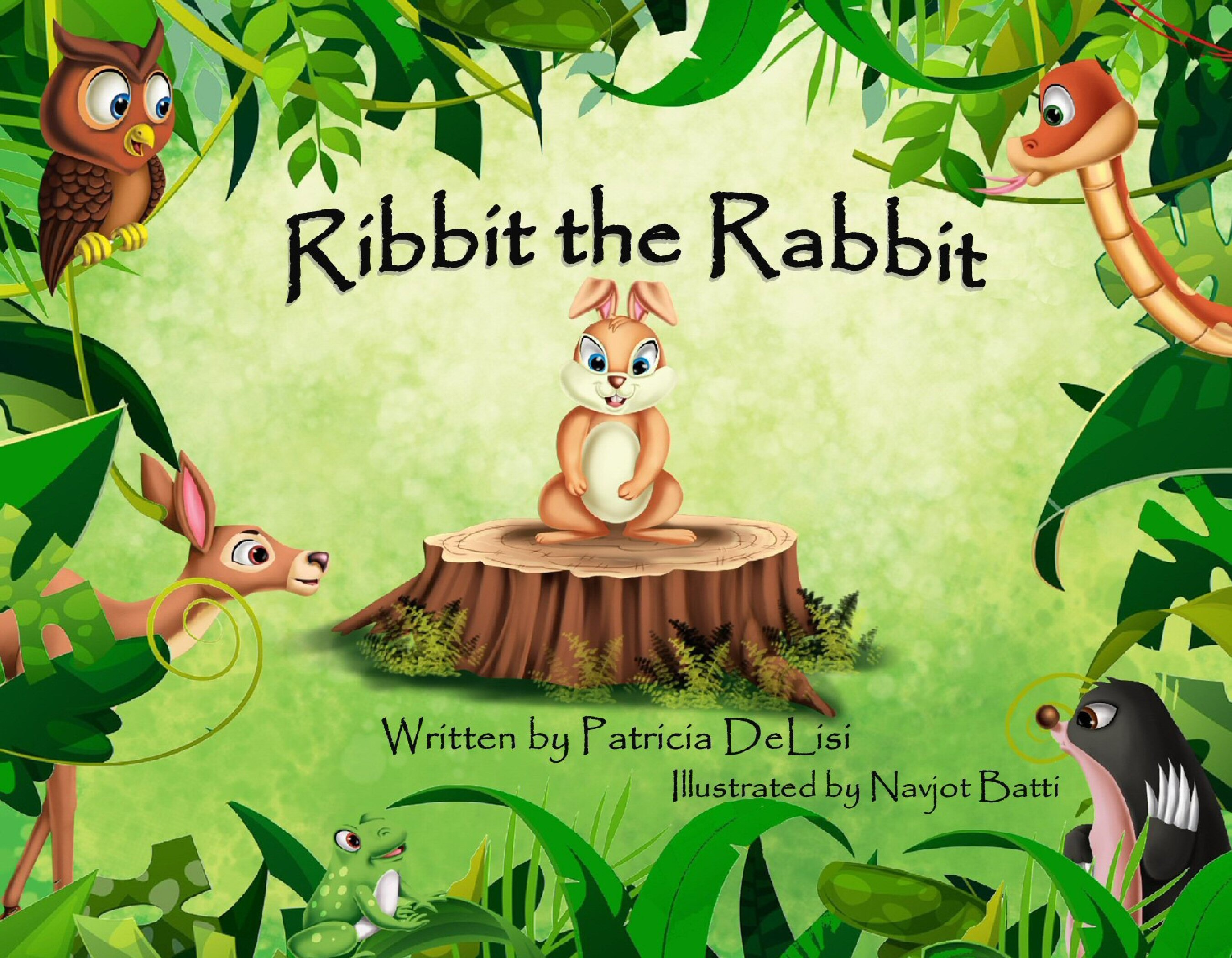 Ribbit the Rabbit, Children's Picture Book, Courage, Morals, Learning ...