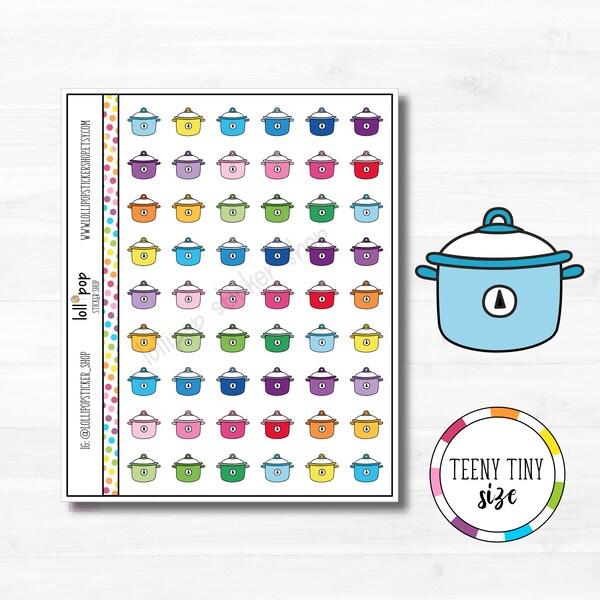 Crock Pot Stickers - Etsy