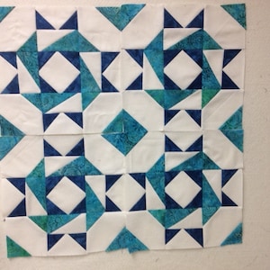 Twisted Star Quilt Pattern - Etsy