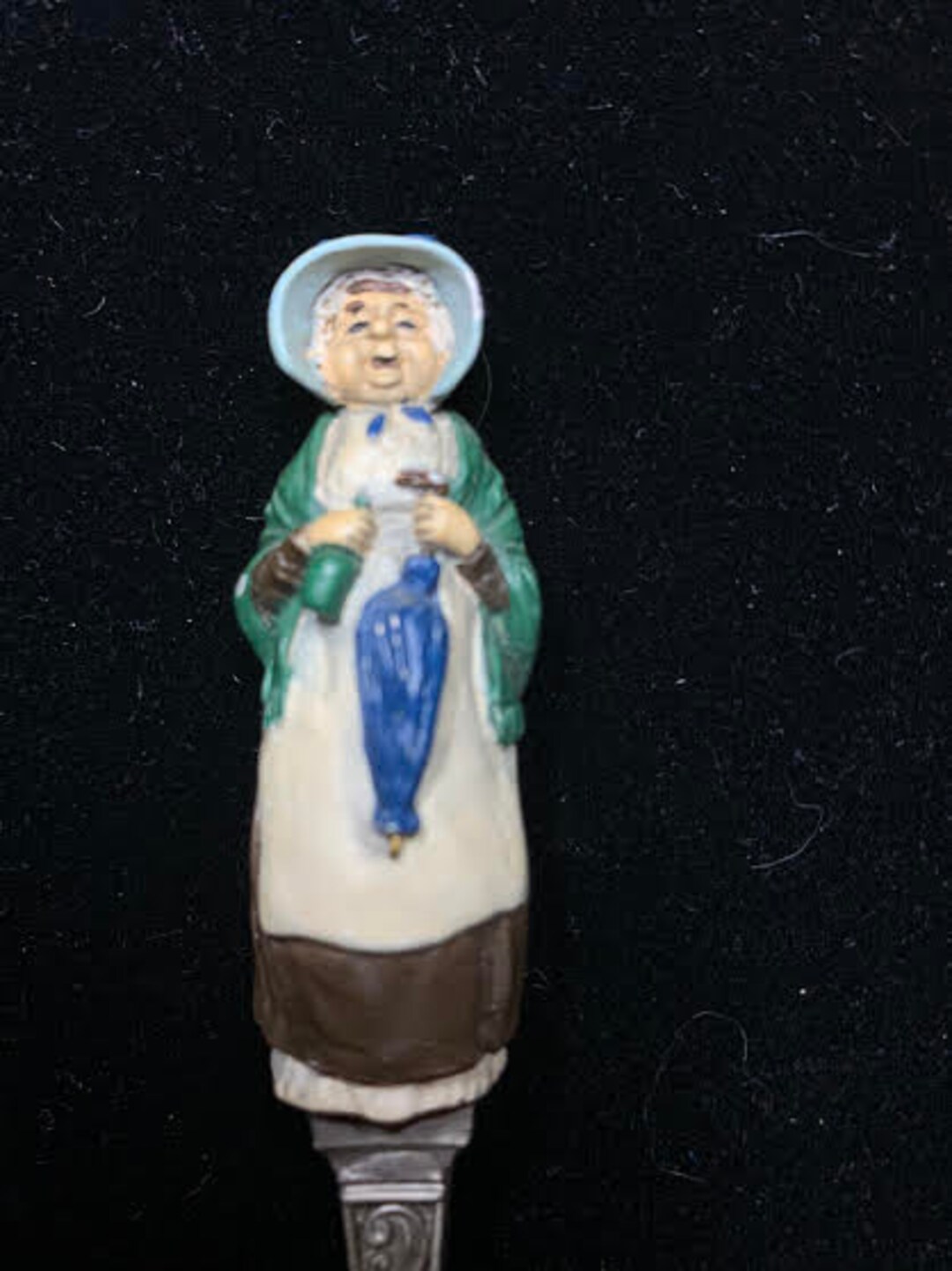 Mrs Gamp Spoon Charles Dickens Character Franklin Mint Pewter 1982 5 - Etsy