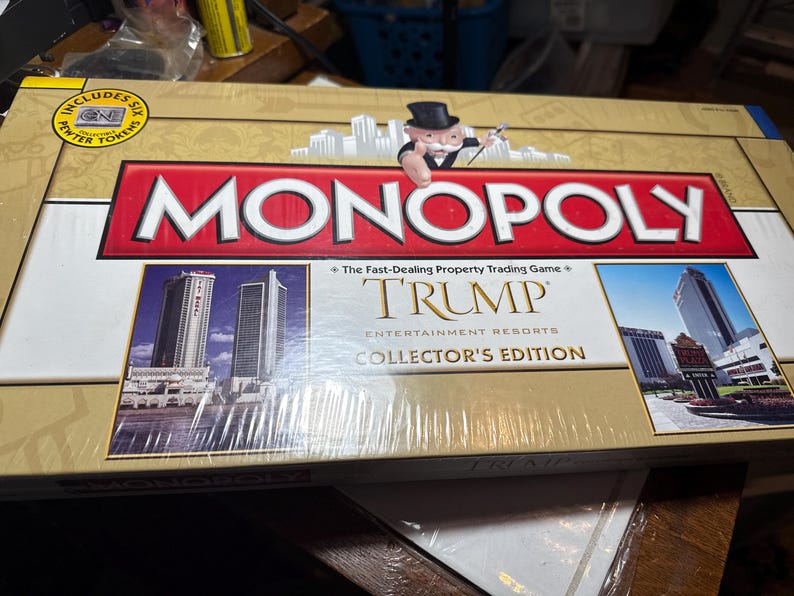 Monopoly Trump Entertainment Resorts Collector’s Edition - Etsy