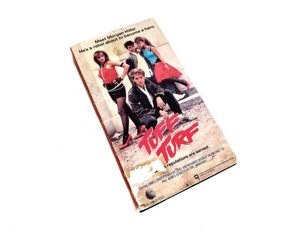 Tuff Turf VHS | 1980s Cheesy Movie Masterpiece W/ James Spader, Kim ...