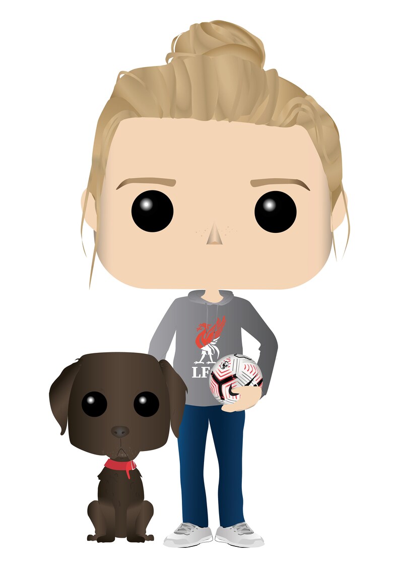 Custom Made Pop Funko Style Portraits - Etsy