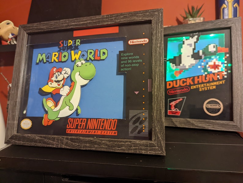 3D Light up Nintendo SNES Super Mario World - Etsy
